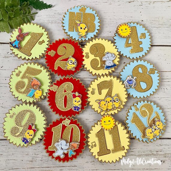 Canticos Milestone Bannercanticos Monthly Banner Canticos - Etsy