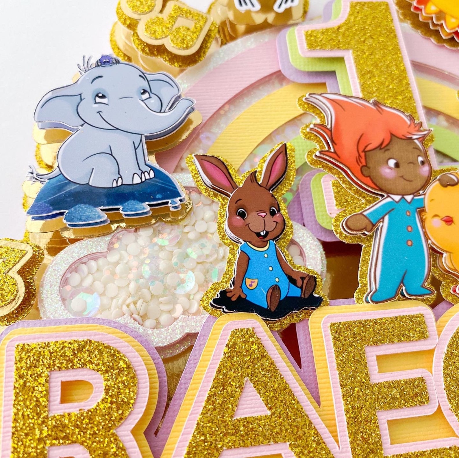 Canticos Cake Toppercanticos Cake Topper Shakerpollitos Cake - Etsy