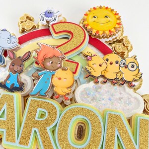 Canticos Cake Topper,canticos Cake Topper Shaker,pollitos Cake Topper ...