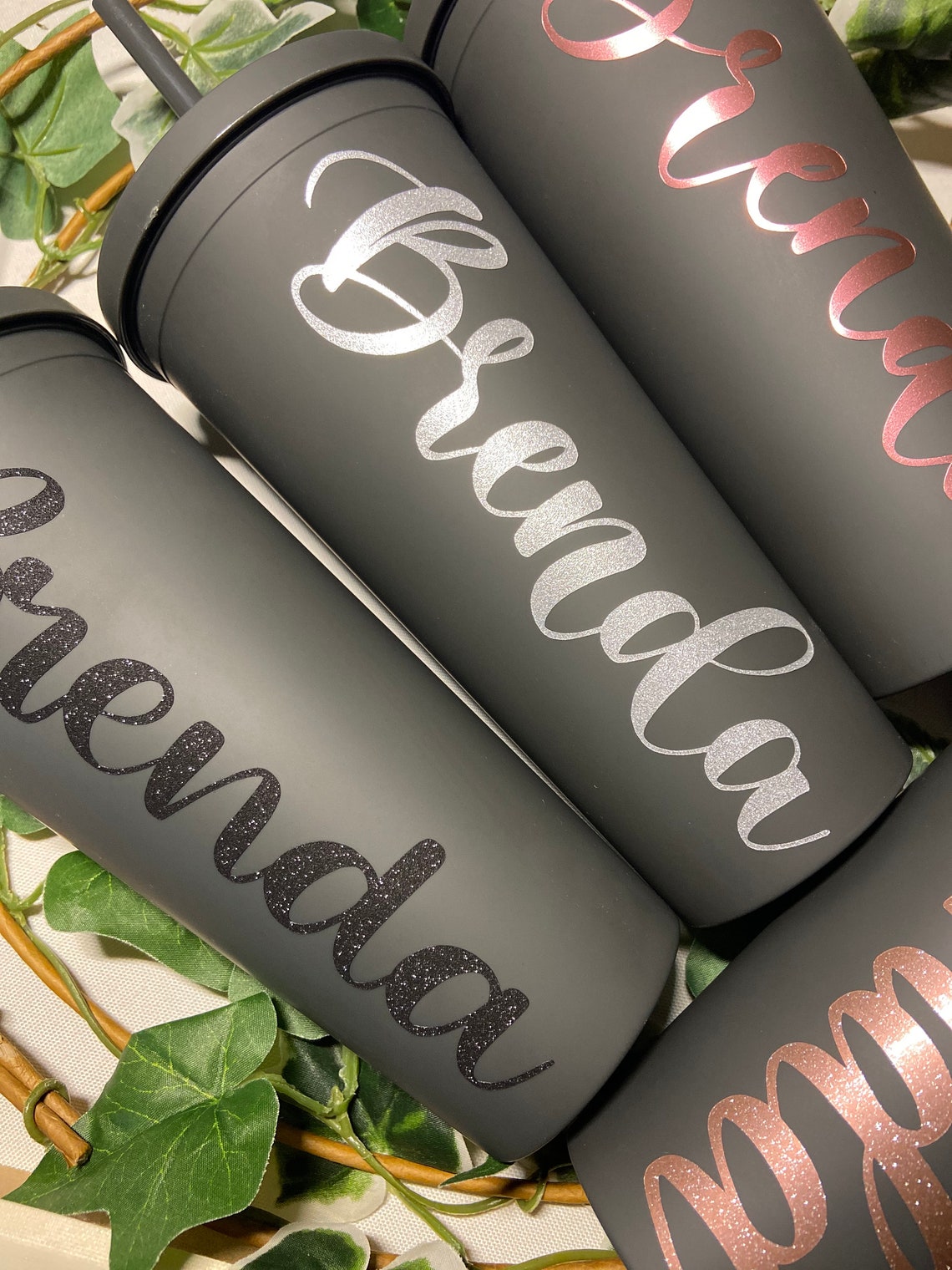 22 Oz Matte Black Tumbler Strata Personalized Customized Gifts - Etsy UK