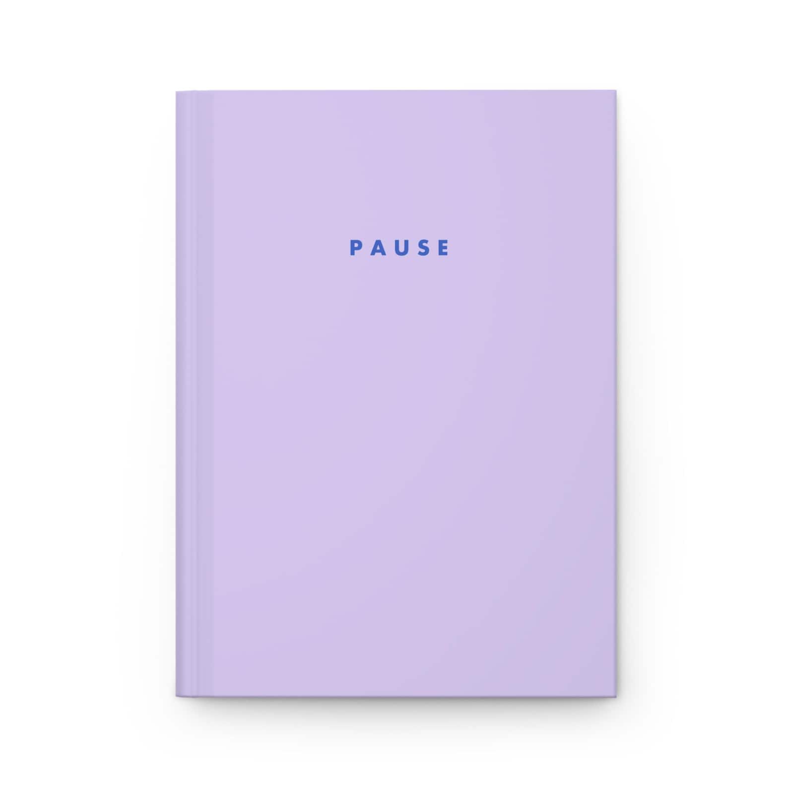 Pause Gratitude Journal Prayer Simple Cover Journal for Thoughts Diary ...