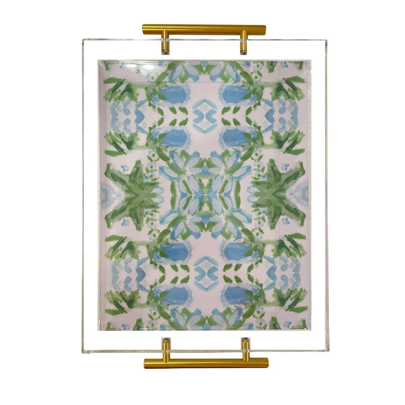 Acrylic and Gold Trays - Etsy