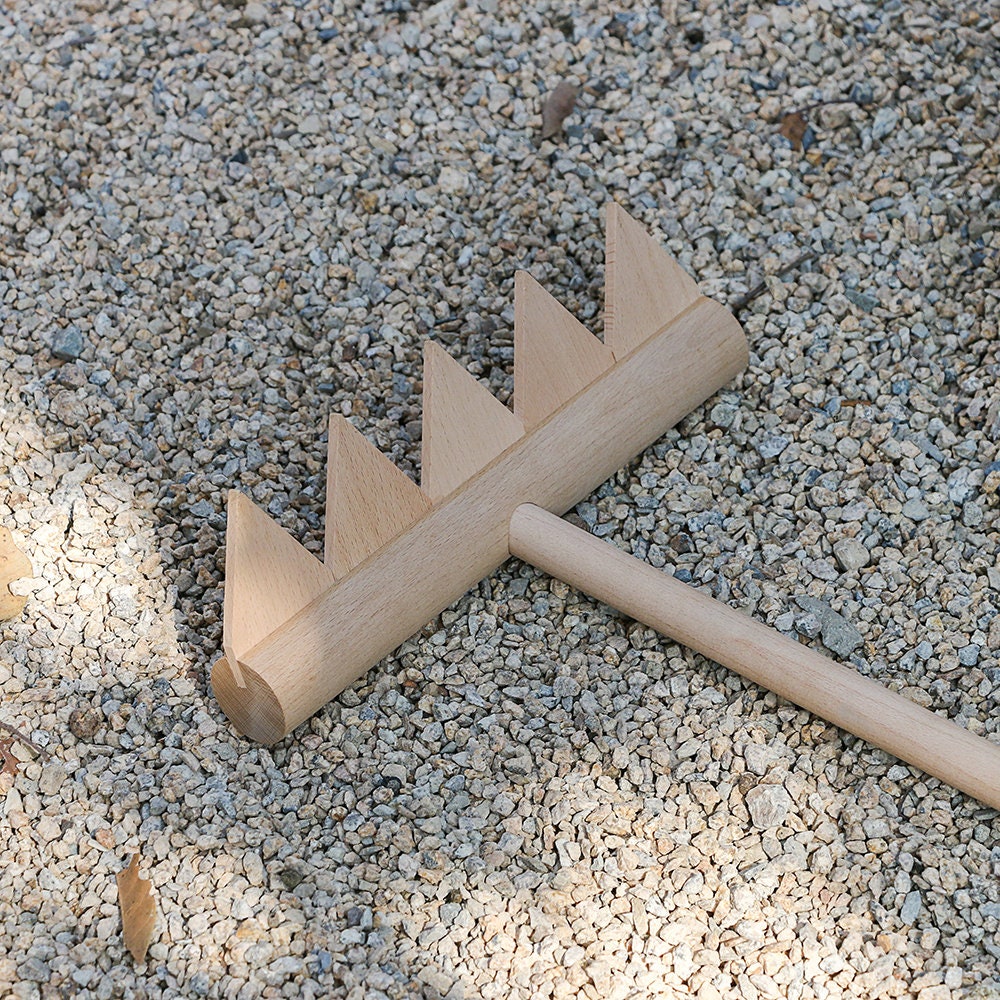 2PCS Full-size Outdoor Zen Garden Rake Japanese Sand Garden - Etsy