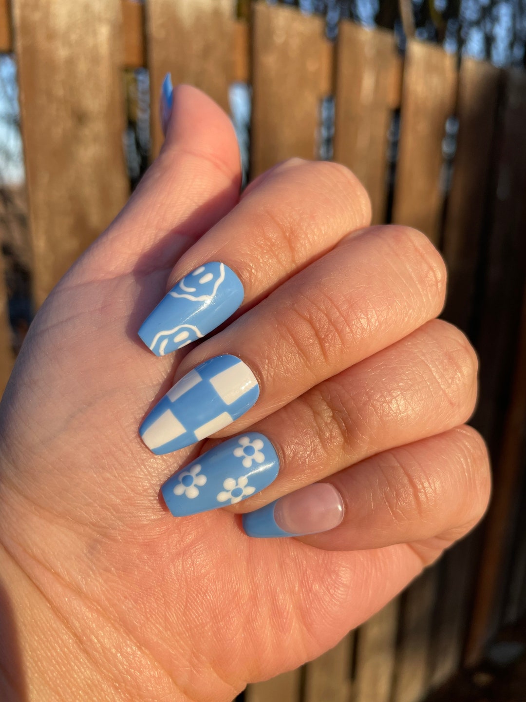 Debbie -press on Nails, Glue on Nails, Fake Nails, Luxury Press on ...