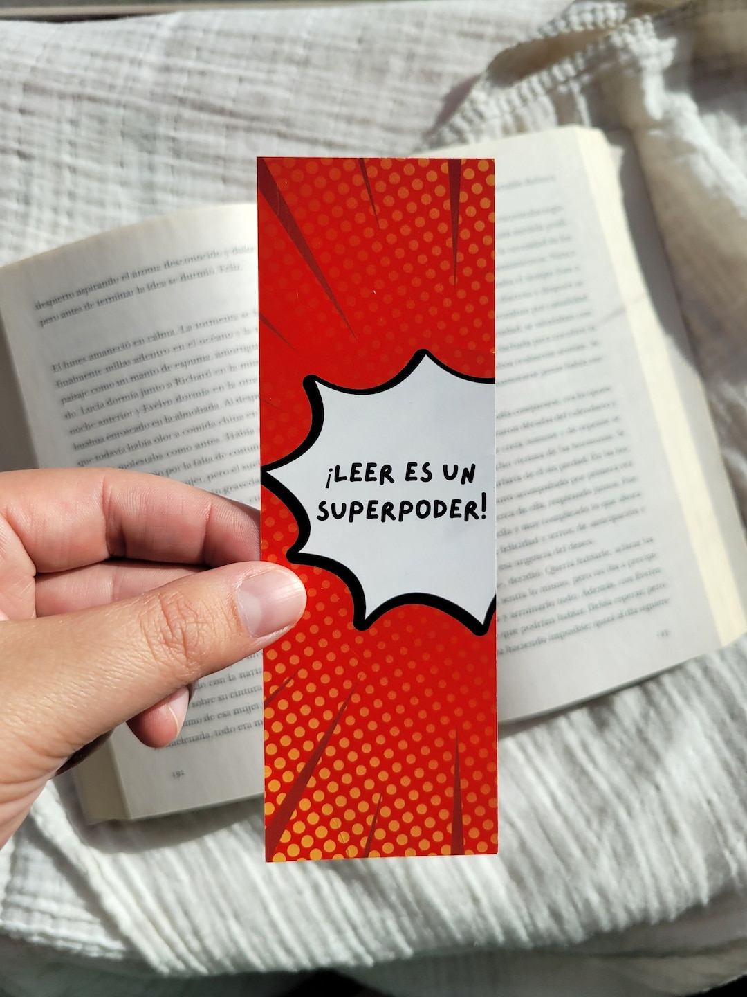 Leer Es Un Superpoder! Bookmark - Spanish Bookmark - Etsy