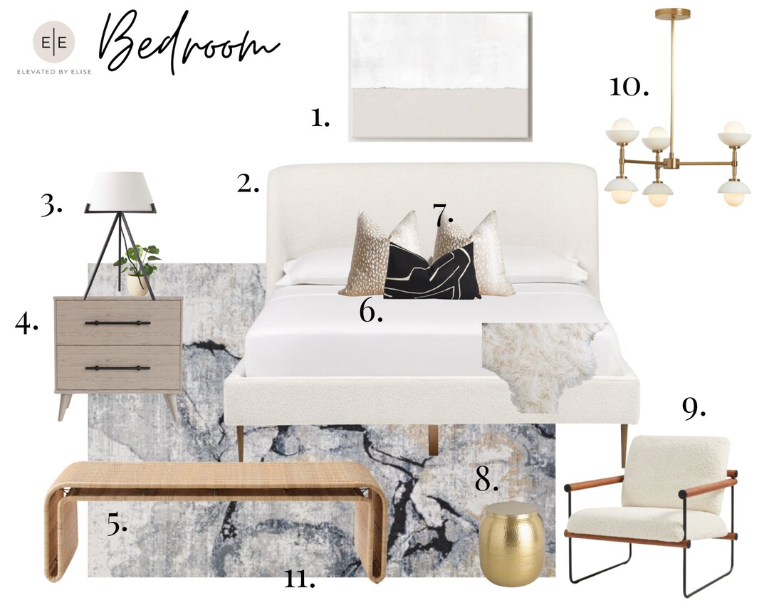 Mood Board, Room Design, Interior Design, Interior Decorating - Modern ...