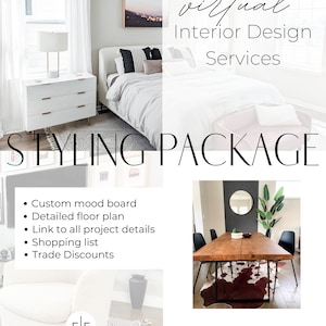 Virtual Interior Design Services - ONE Room Custom Design, Shopping ...