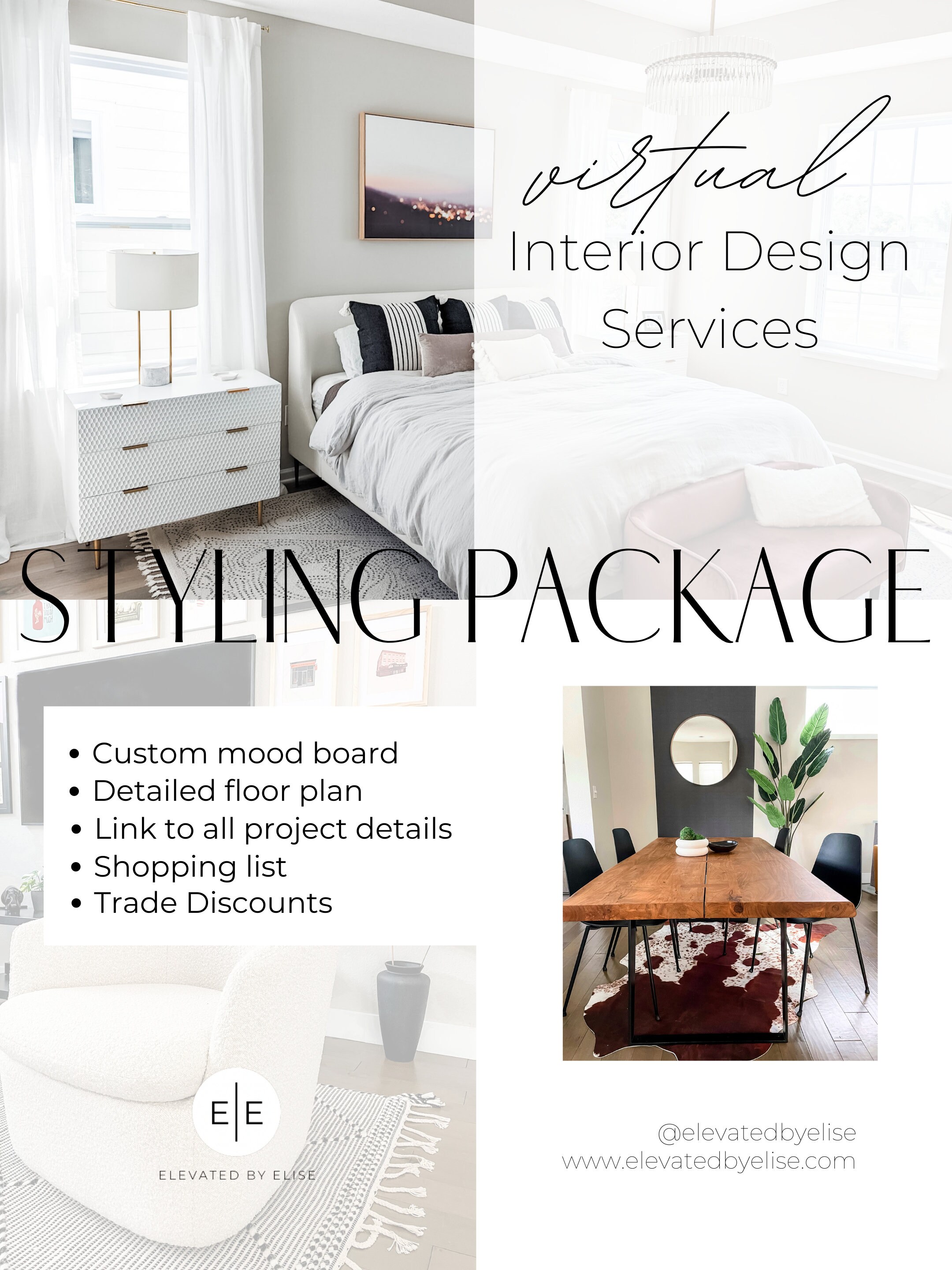 Virtual Interior Design Services - ONE Room Custom Design, Shopping ...