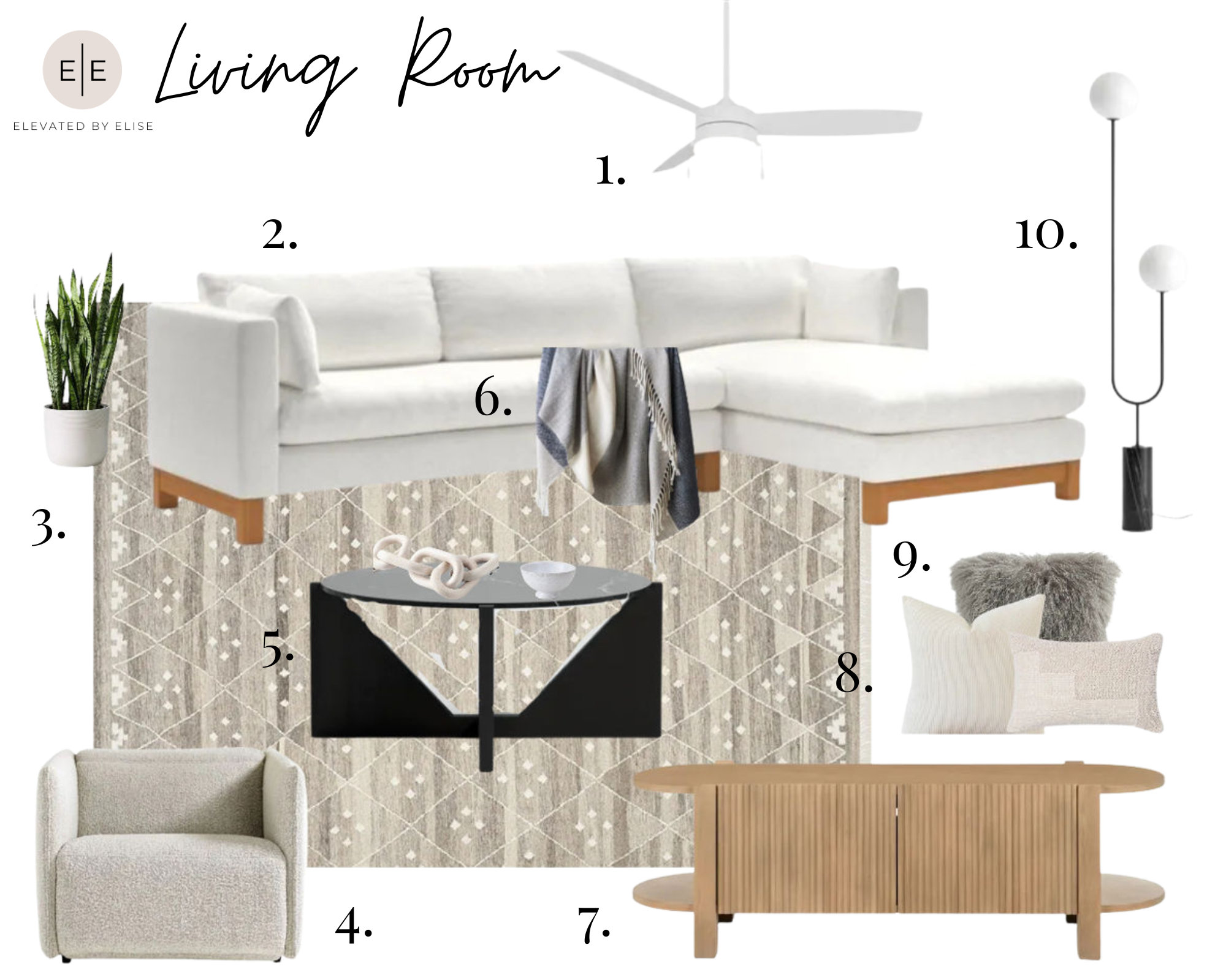 Mood Board, Room Design, Interior Design, Interior Decorating - Light ...