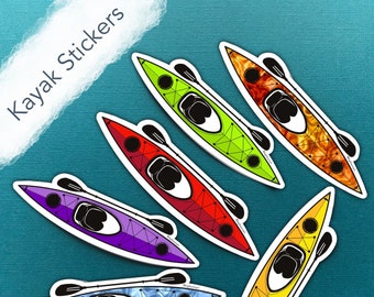 Waterproof Kayak Stickers - Etsy