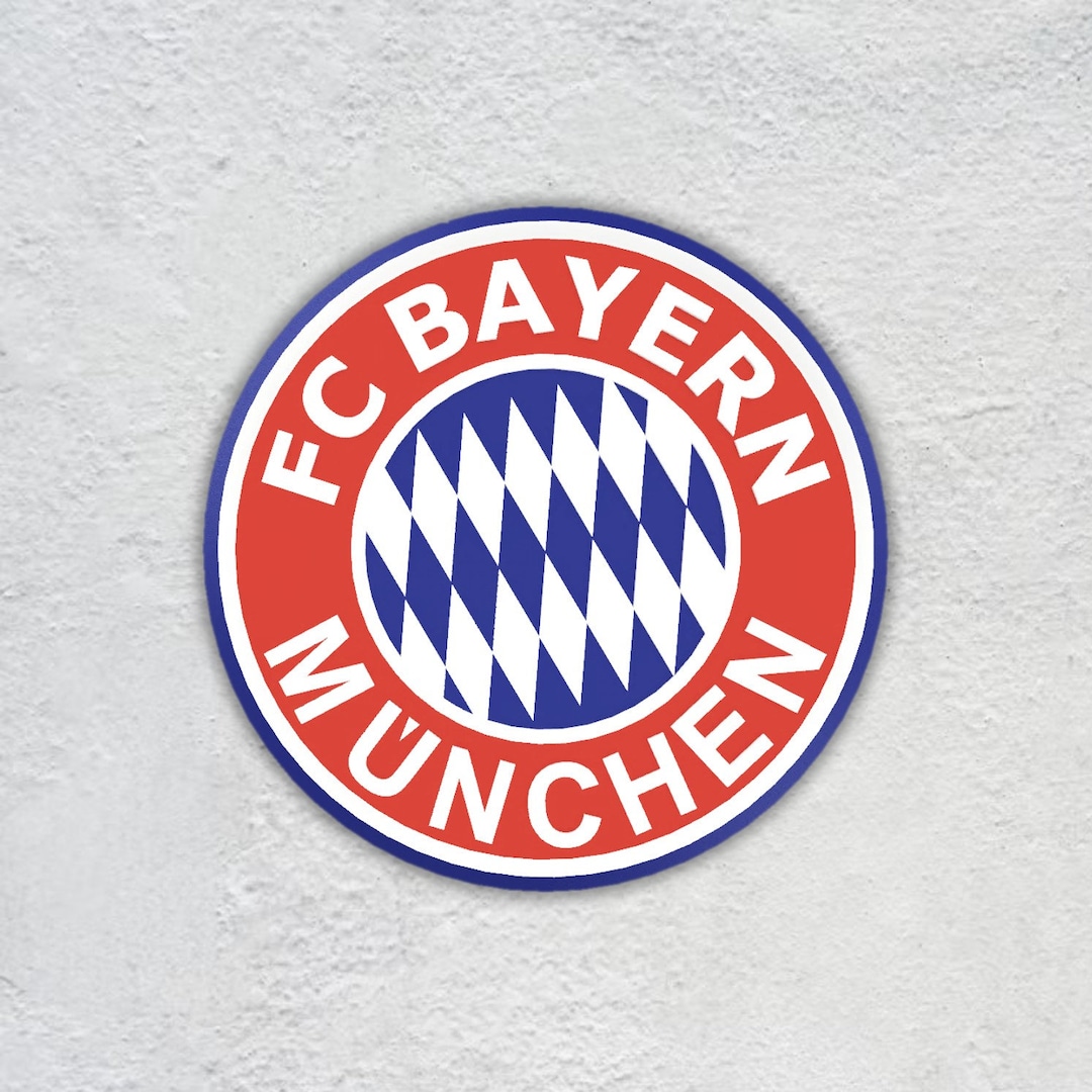 FC Bayern München Wall Decor, 3D Printed Wall Decor, Gift for Bayern ...