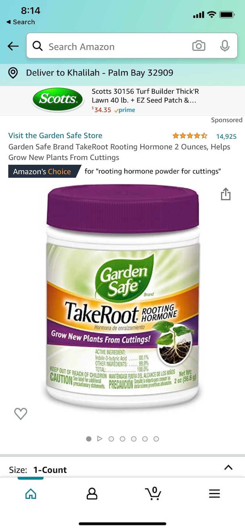 Takeroot Rooting Hormone. 2oz Bottle - Etsy