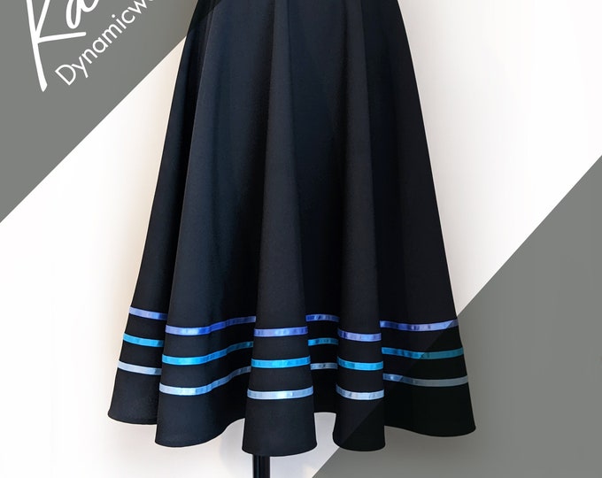 Character Skirt - CUSTOM - Choose Your Own Ribbons - Folk Dance Skirt ...