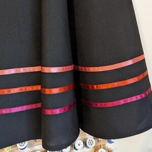 Character Skirt - CUSTOM - Choose Your Own Ribbons - Folk Dance Skirt ...