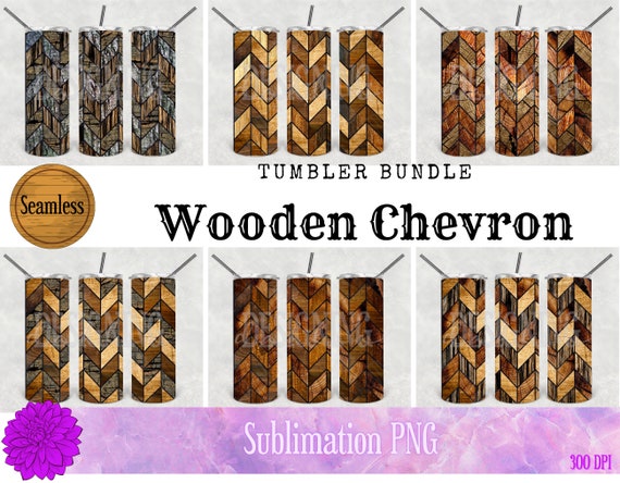 Sublimation bundle chevron tangram high resolution wood | Etsy