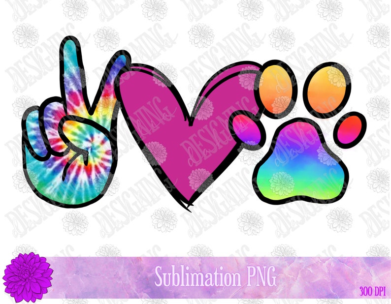 Peace Love Pet | Peace Love Dog | Peace Love Paw | Peace Love | Peace ...