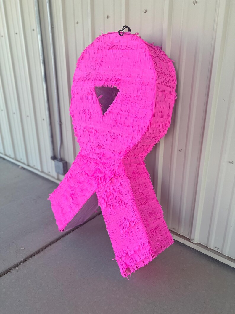 Pink Ribbon Piñata - Etsy