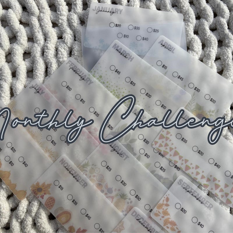 2026 Cash Envelopes - Etsy