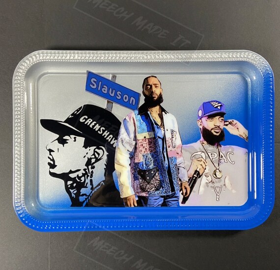 Nipsey Inspired Rolling Tray Set 4 Piece Rolling Tray Bundle | Etsy