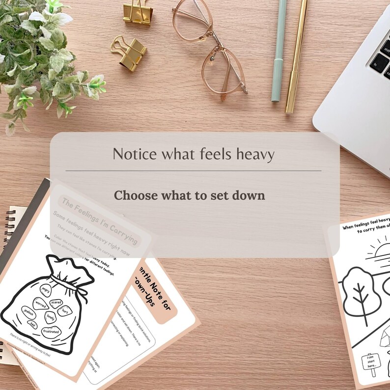 Emotional Regulation Worksheet for Kids, Feelings Reflection, Self ...