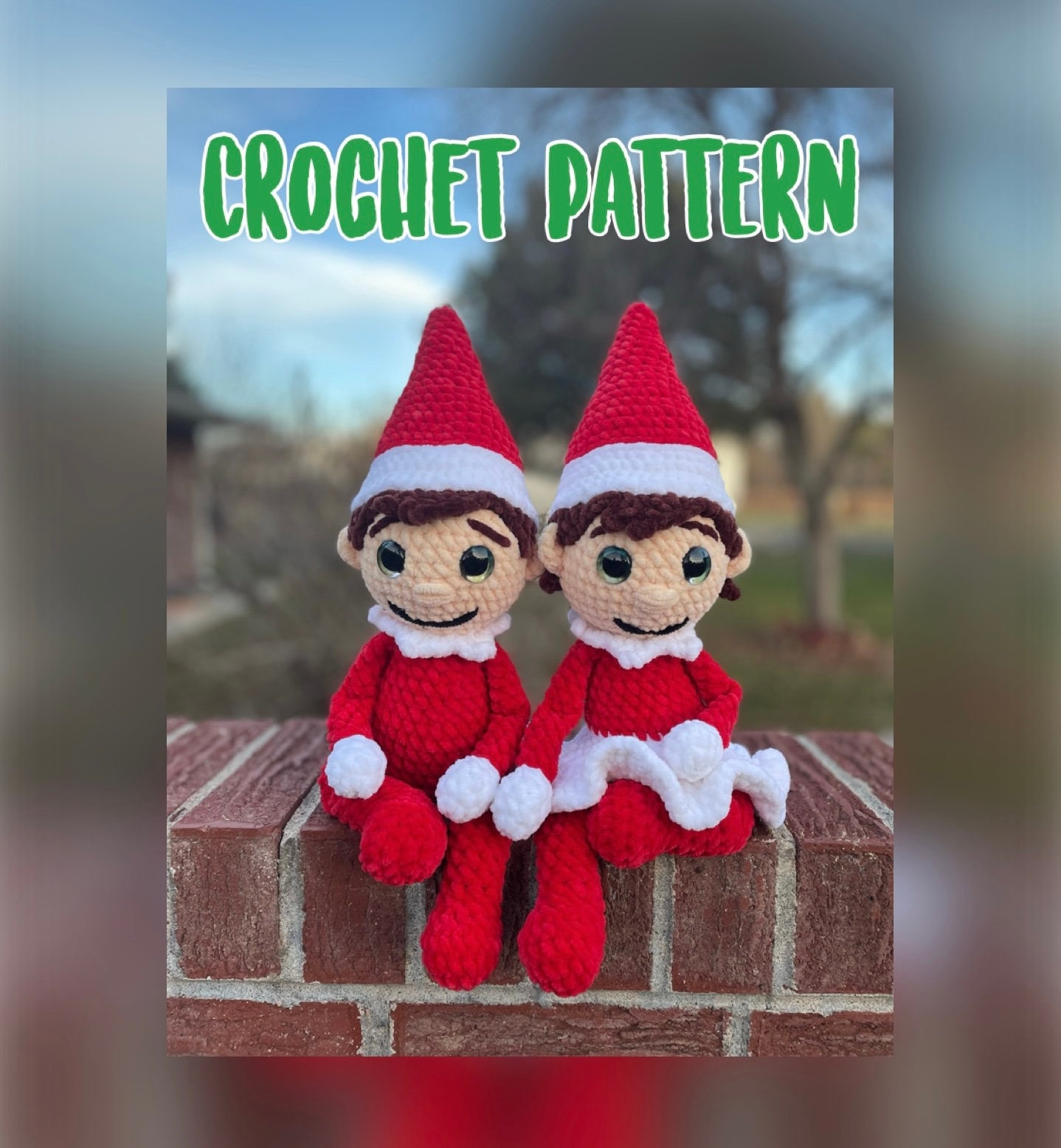 Giggles Elf Crew 1 Crochet Patterns, Christmas Crochet Pattern ...
