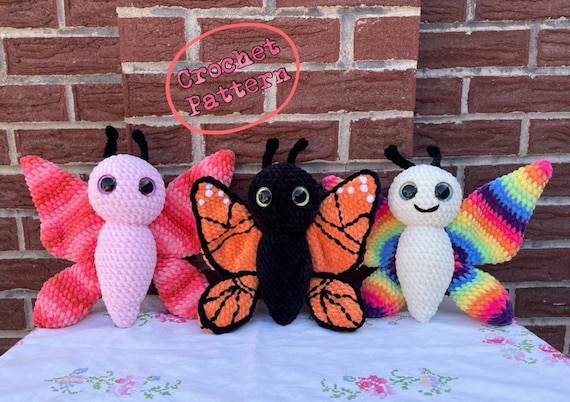 Amigurumi Butterfly Crochet Pattern