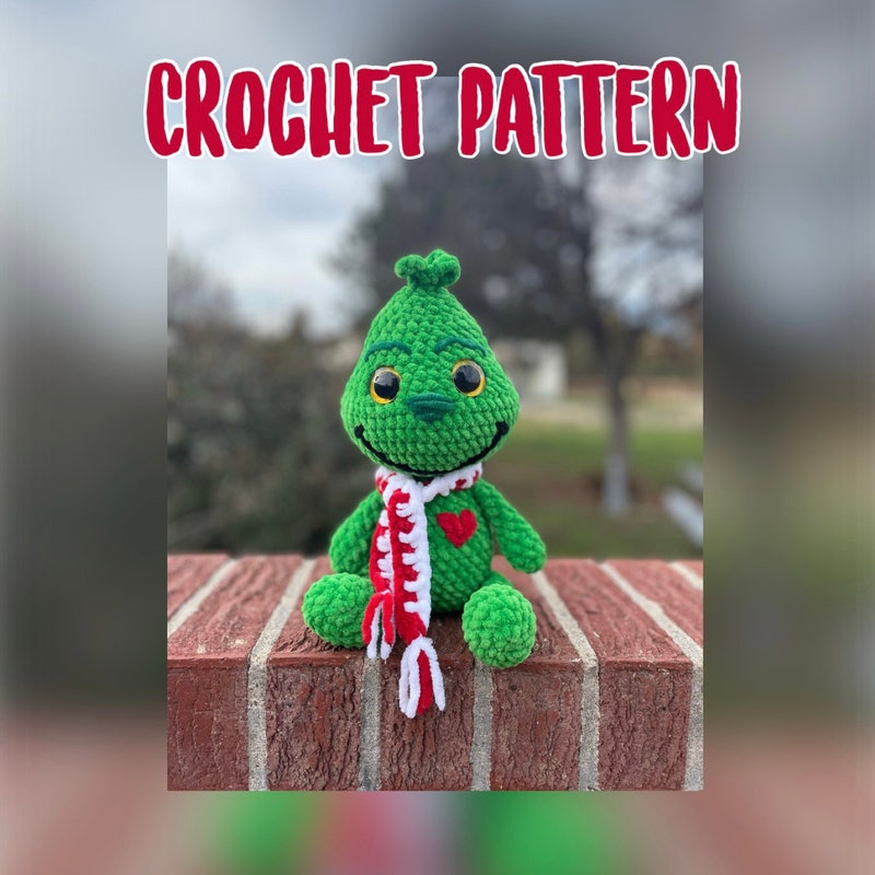 Baby Grinch Doll - Etsy