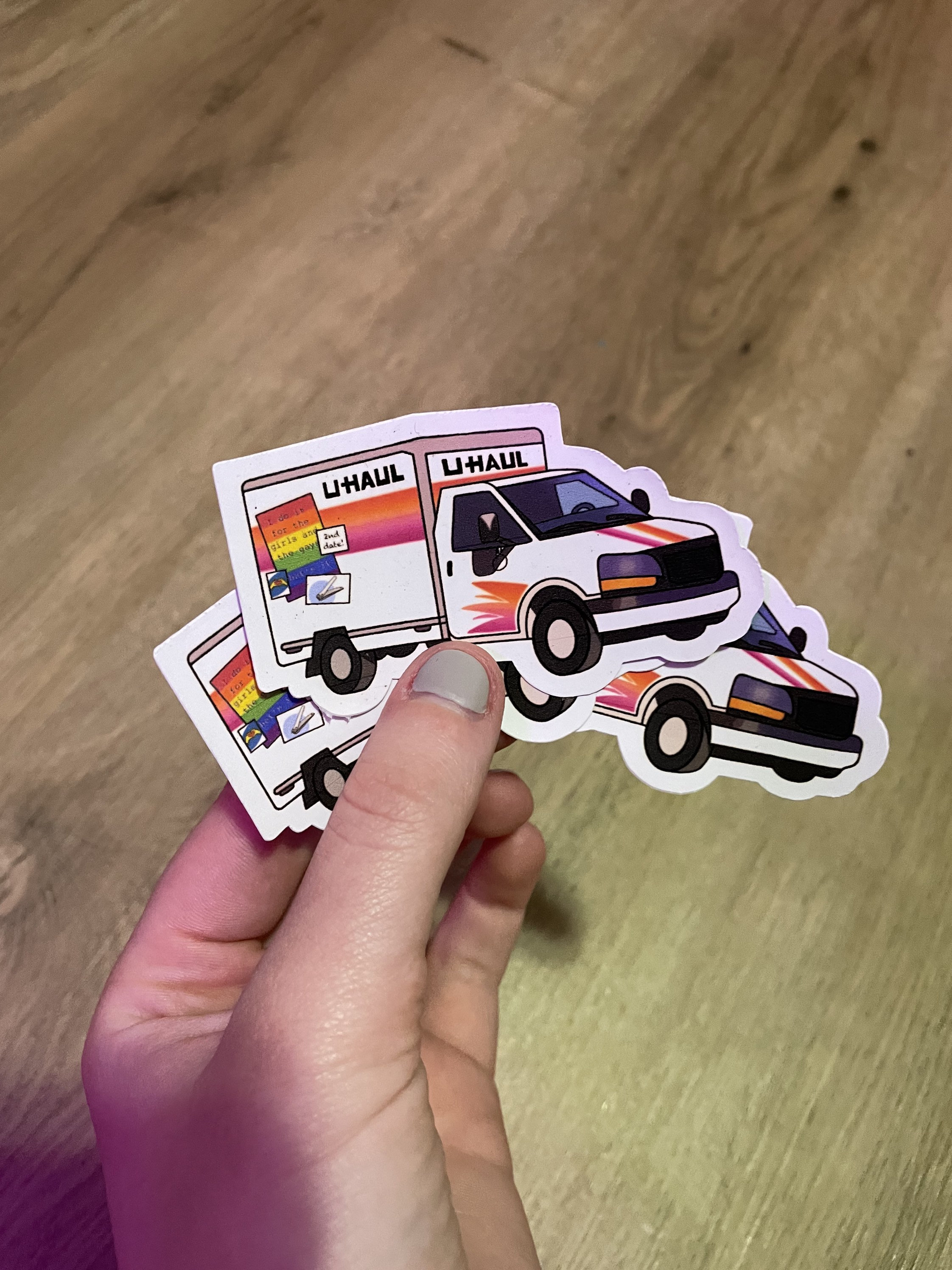 Uhaul Pride Sticker - Etsy