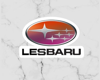 Lesbaru Stickers - Etsy