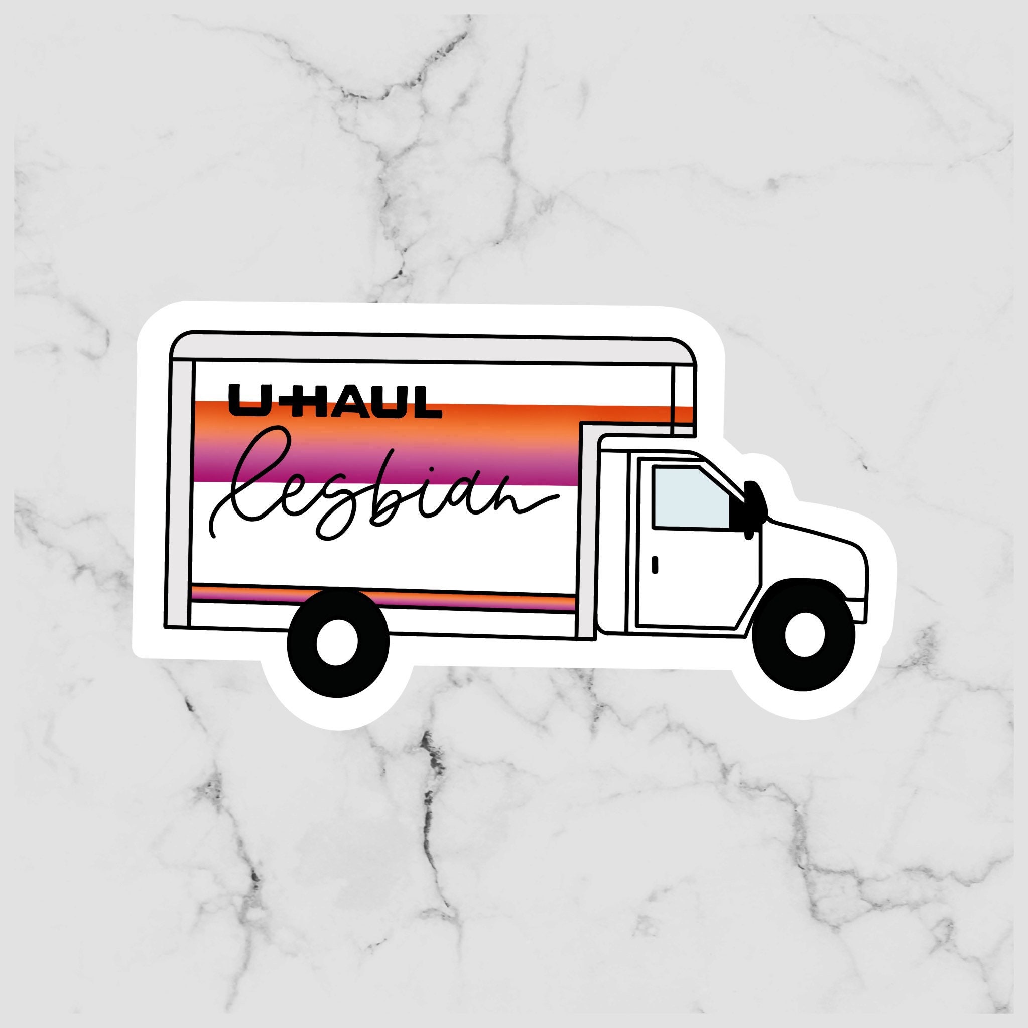 Uhaul Pride Sticker - Etsy