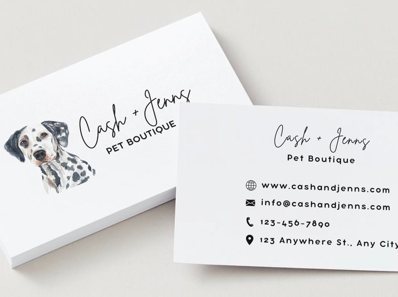 DIY Business Cards | Dog Business Cards | Business Packaging Inserts ...