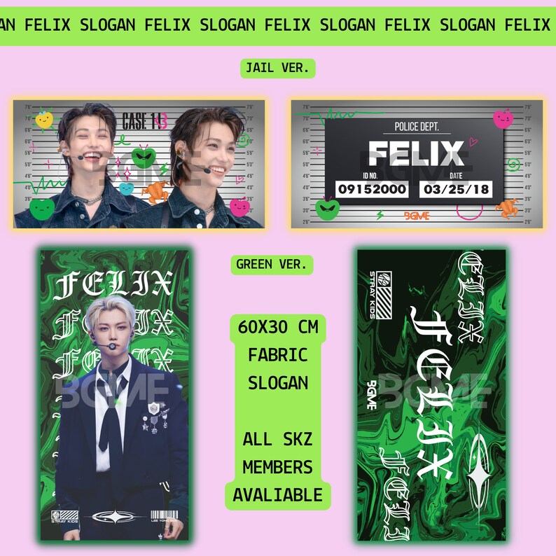 Stray Kids Fabric Slogan Banner Cheering Kit - Etsy