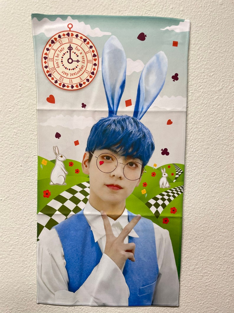 TXT Fabric Slogan Banner Cheering Kit - Etsy