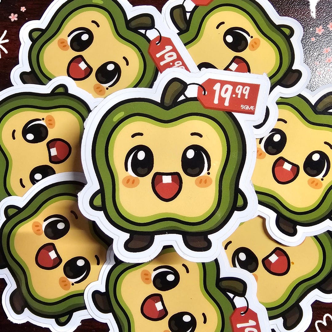 NCT Mark’s Apple Sticker - the First Fruit - Etsy