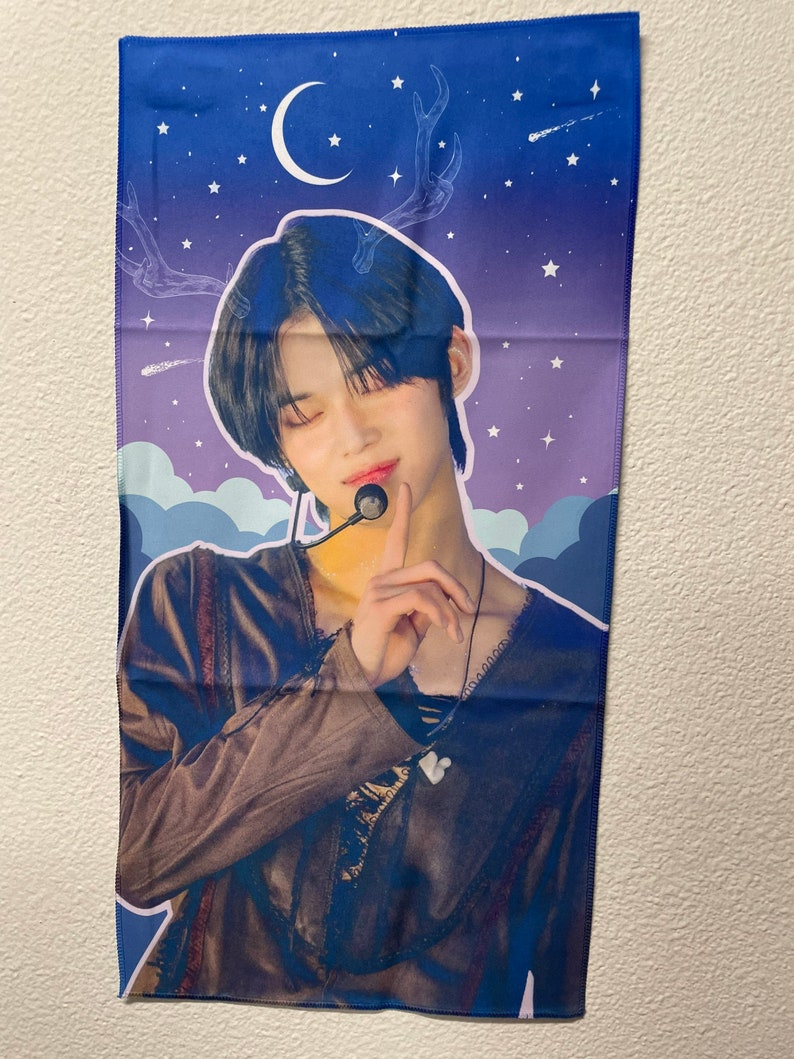 TXT Fabric Slogan Banner Cheering Kit - Etsy