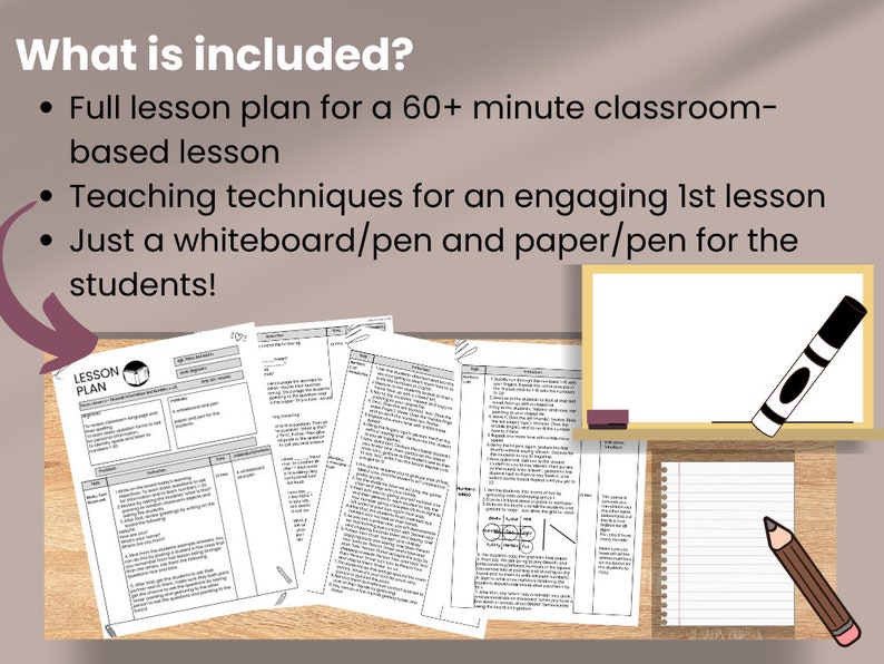 Easy ESL Beginners Lesson: Second Classroom Lesson | ESL Classroom ...