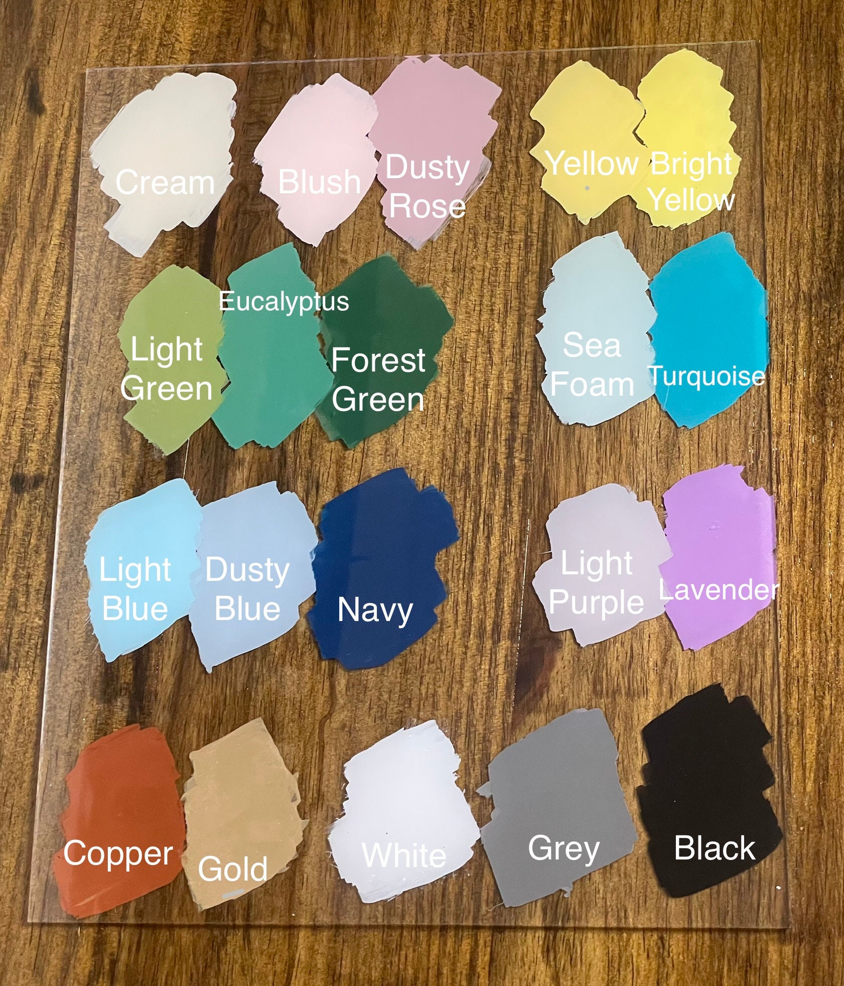 Acrylic Card Box With Lid - Etsy