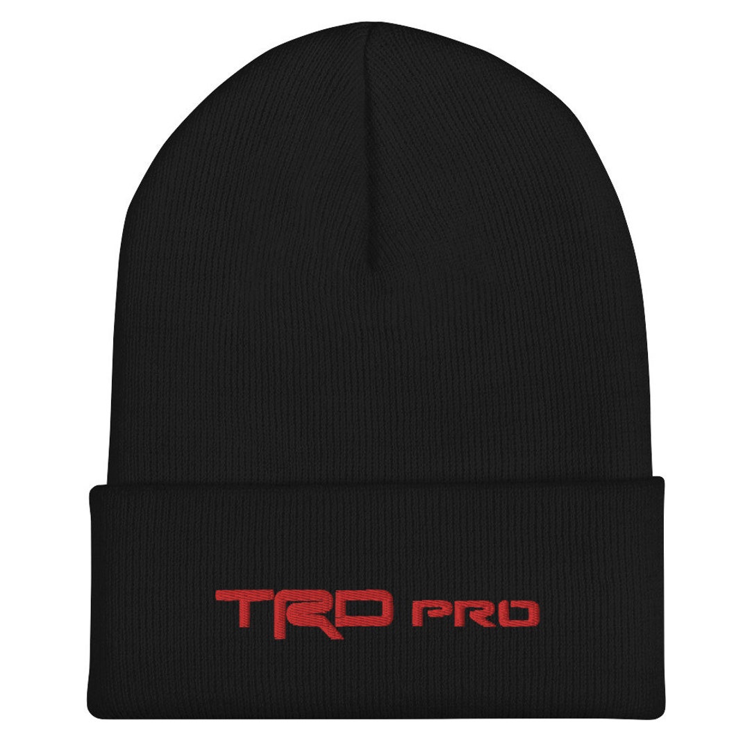Toyota TRD PRO Beanie Red Logo - Etsy