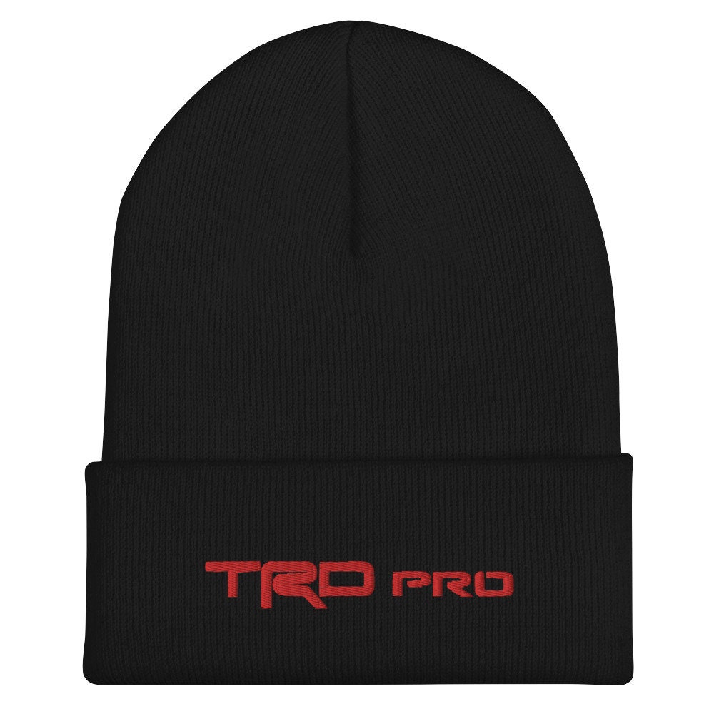 Toyota TRD PRO Beanie Red Logo - Etsy