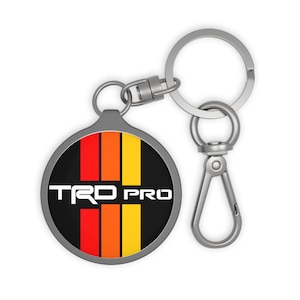 Vintage Toyota TRD PRO Keychain Ring With Clip - Etsy