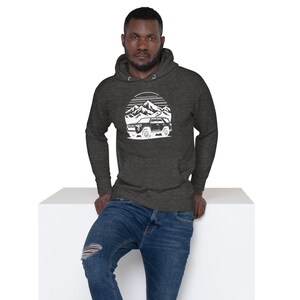Toyota 4runner Mountain Hoodie Sweatshirt - Etsy
