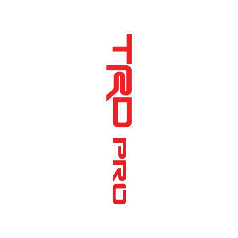 Toyota TRD PRO Decal Bumper/window/hydro Sticker in 3/6/9 Inch - Etsy