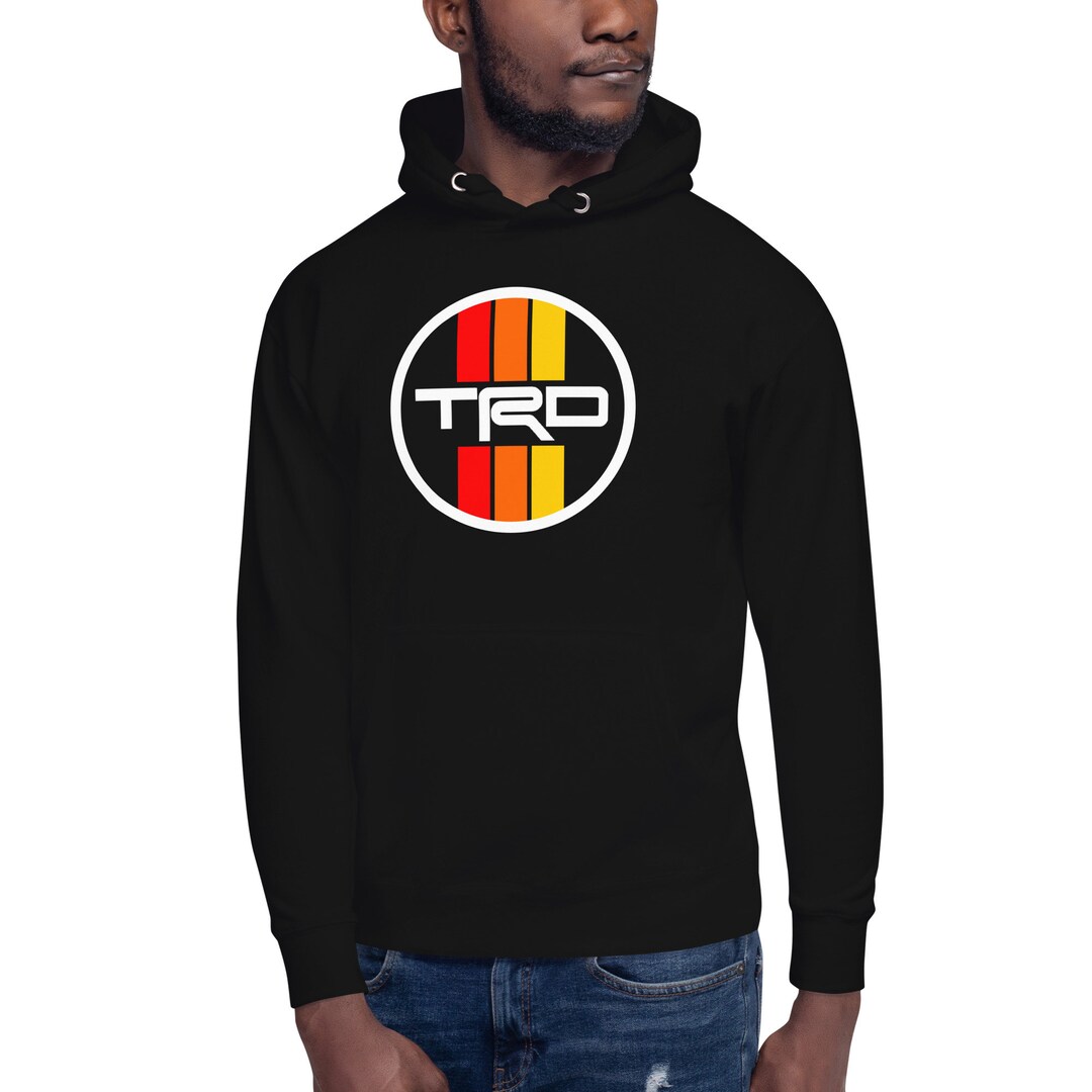 TRD Retro Hoodie (red 3 Stripe Logo) - Etsy