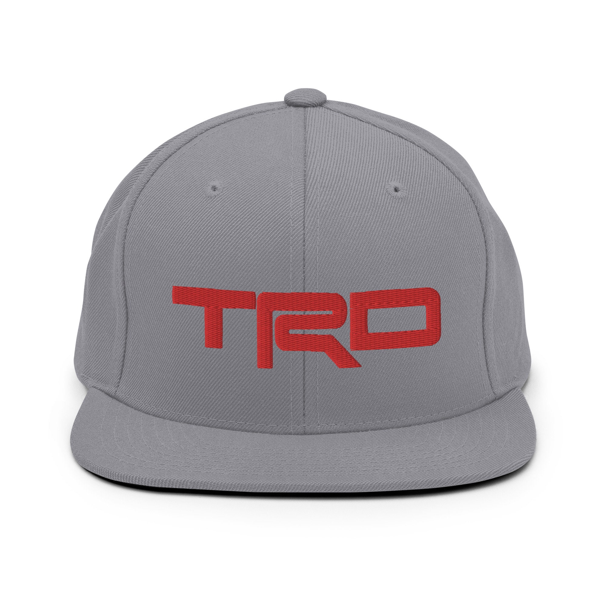 Toyota TRD Snapback Hat Red Logo - Etsy