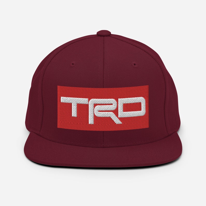 TRD Box Logo Snapback Hat - Etsy