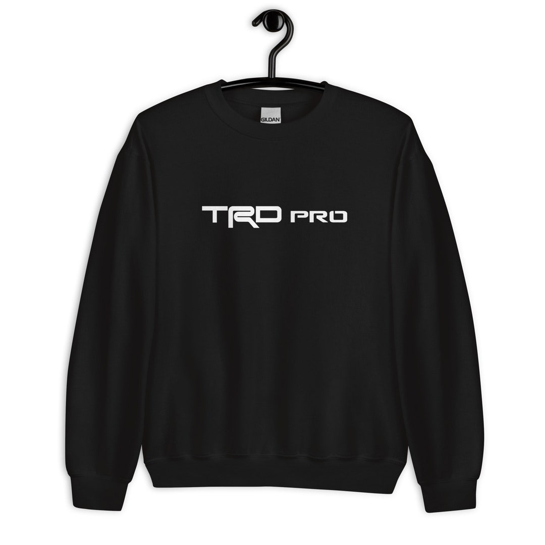 TRD PRO Crewneck Sweatshirt (white Logo Printed) - Etsy