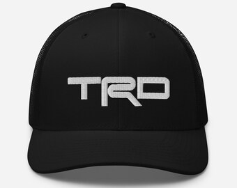 TRD PRO Polo Shirt white Logo Embroidered - Etsy