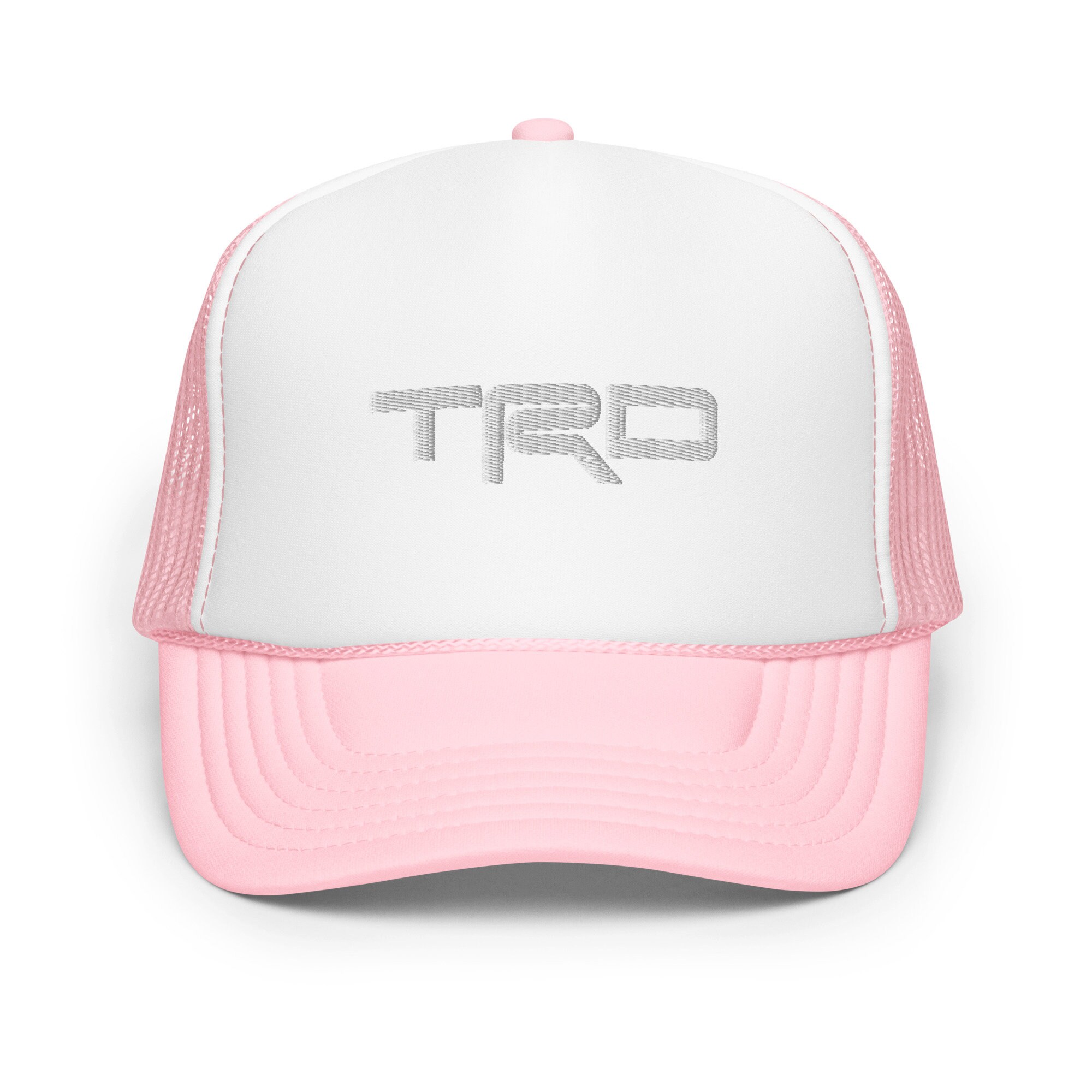 TRD Foam Trucker Hat (white Logo Embroidered) - Etsy