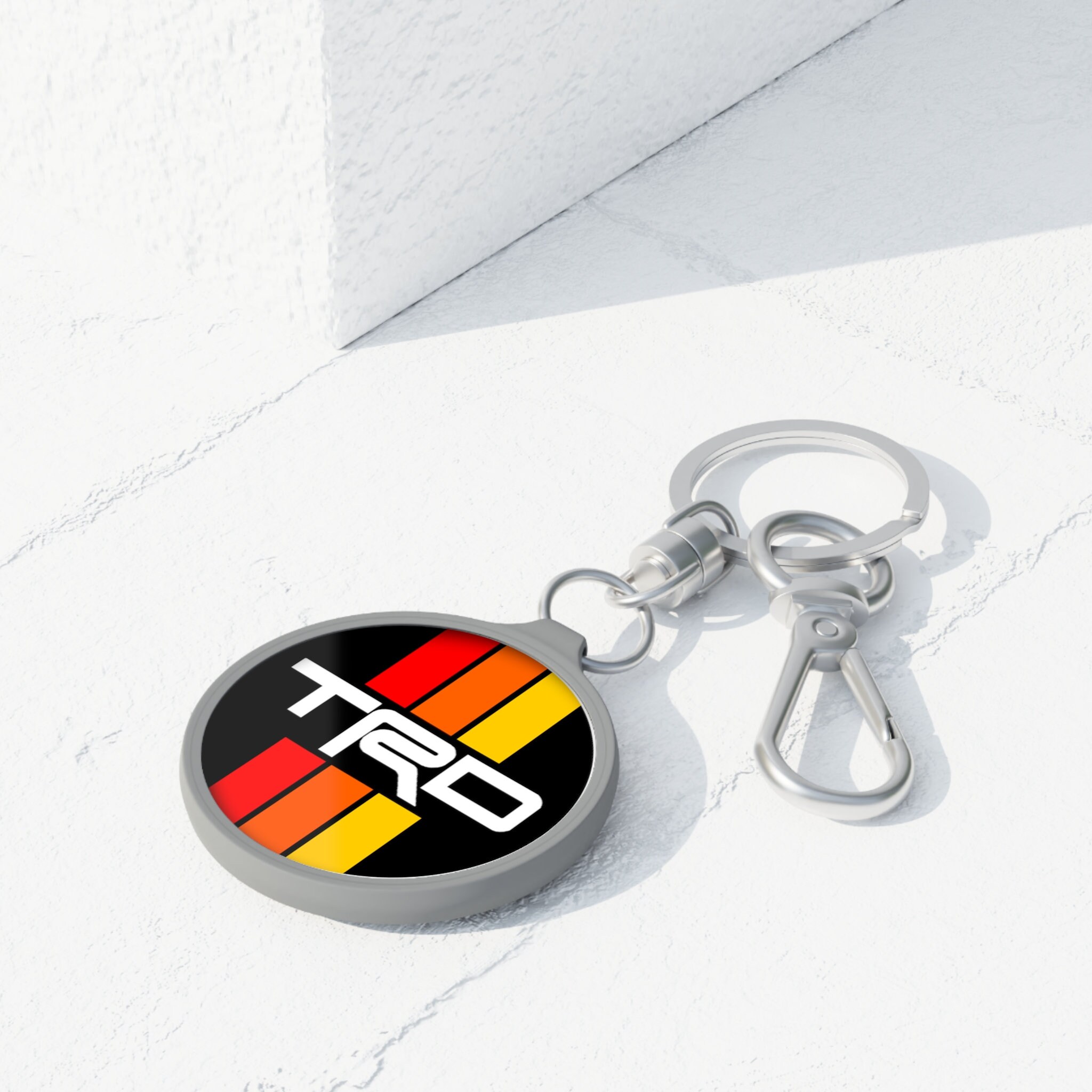 Vintage Toyota TRD Keychain Ring With Clip - Etsy