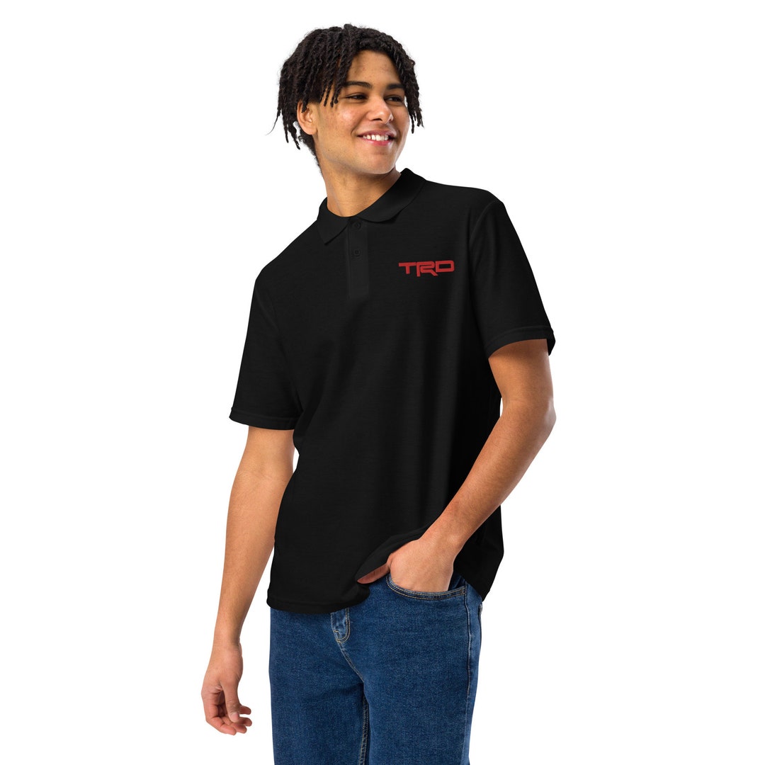 Toyota TRD Polo Shirt Red Logo - Etsy